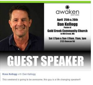 Pastor Mark Driscoll Preaches at Pastor Dan Kellogg’s Gold Creek Community Church – Spiritual ...