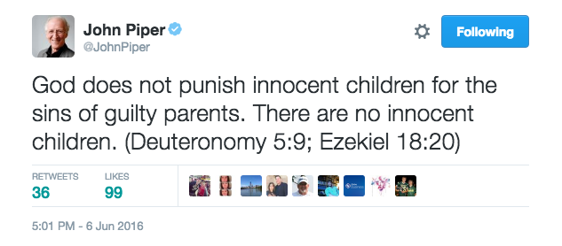 New Disturbing Tweet by John Piper – Spiritual Sounding Board